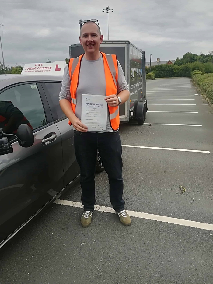 Training for Towing with a Car | B+E Trailer Test Training | Manchester ...